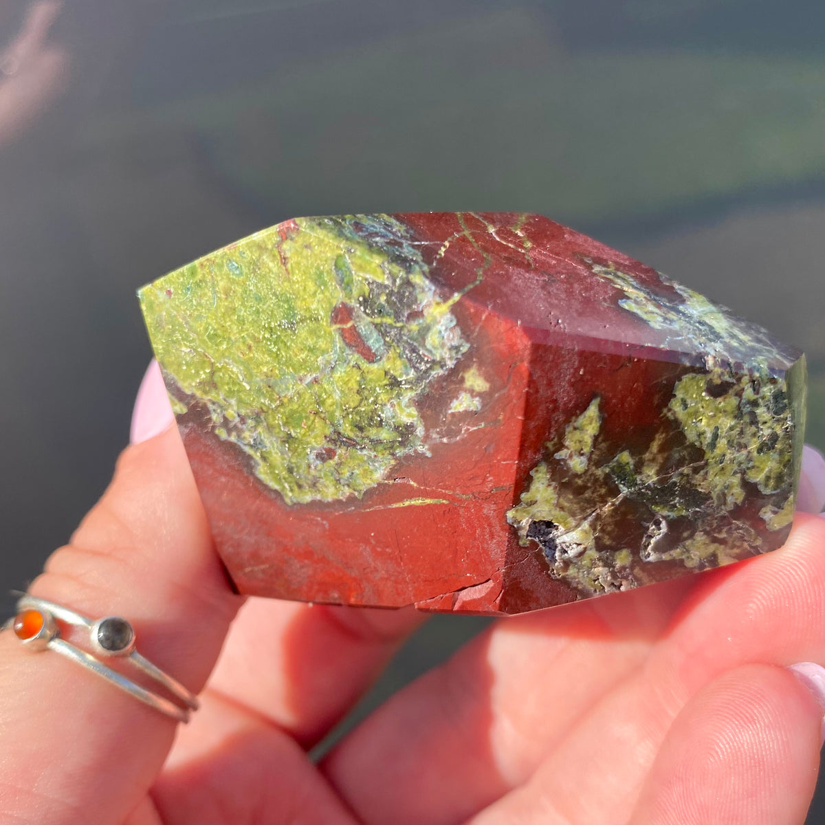 Dragon Bloodstone Freeform – Ruby's Minerals