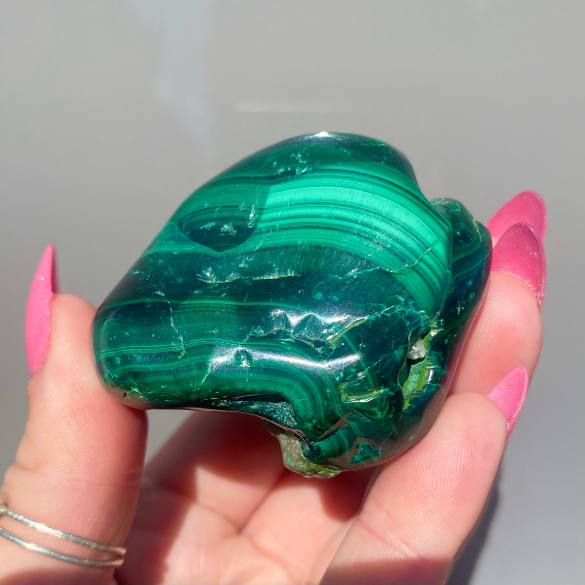 Malachite Freeform – Ruby's Minerals