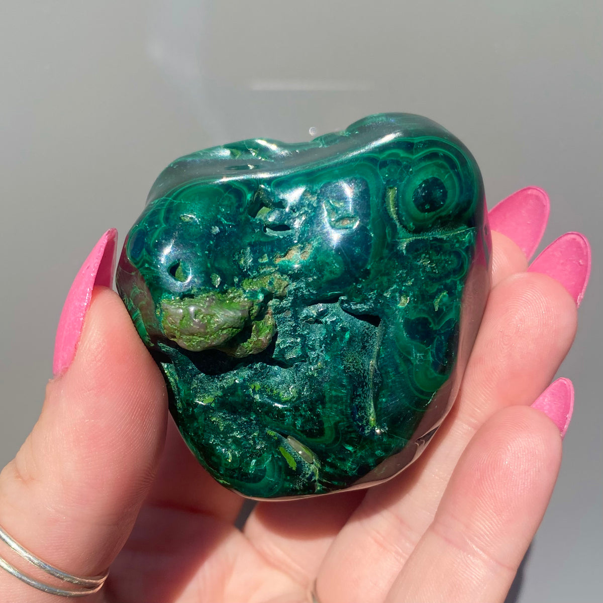 Malachite Freeform – Ruby's Minerals